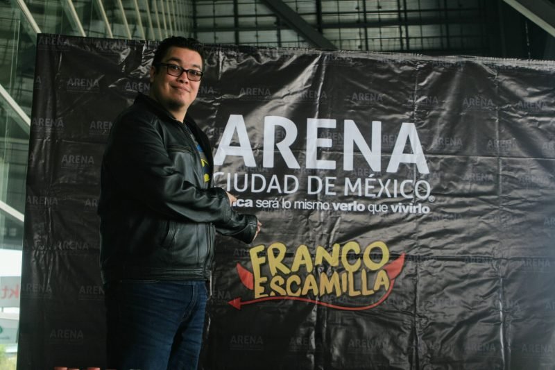 Franco Escamilla quiere ser el comediante con mas gente. | Robotto.mx