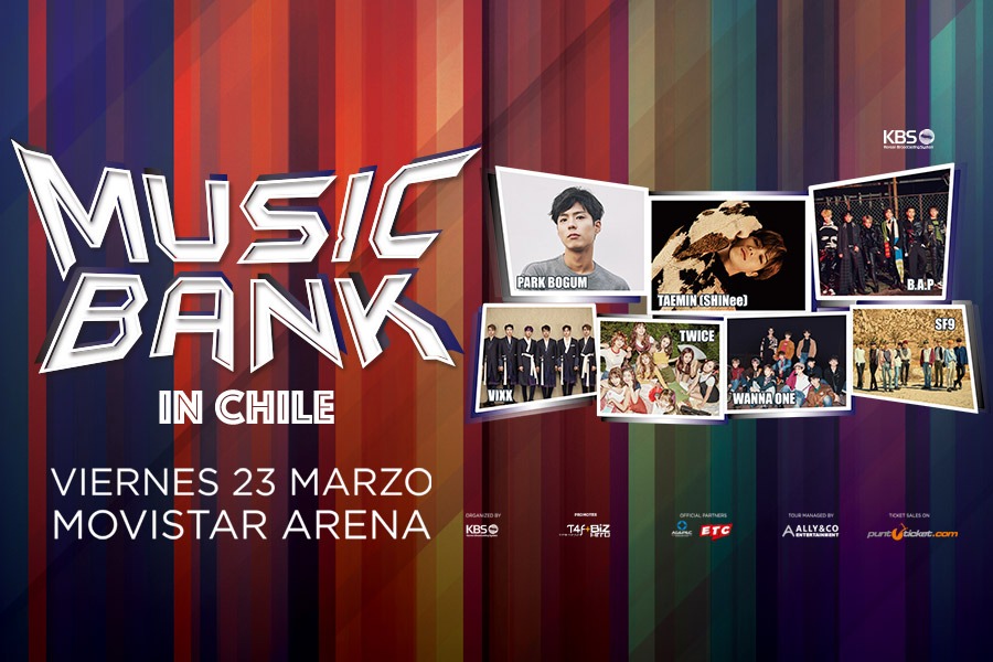 Music Bank in Chile (23 de Marzo) | Robotto.mx