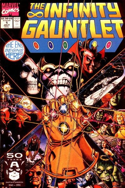 De Cómics y Películas!!!… Infinity Guantlet | Robotto.mx
