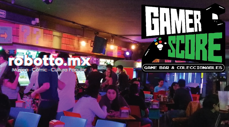 Gamer Score | Bar de videojuegos en CDMX. | Robotto.mx