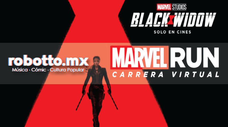 Marvel Run Carrera Virtual: Edición Black Widow | Robotto.mx