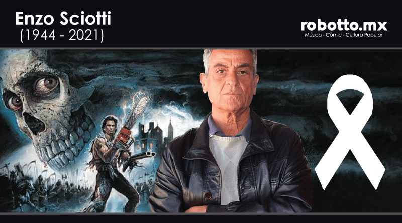 Enzo Sciotti, legendario artista, falleció a los 76 años. | Robotto.mx