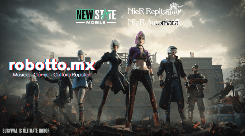 NieR llega a NEW STATE MOBILE | Robotto.mx