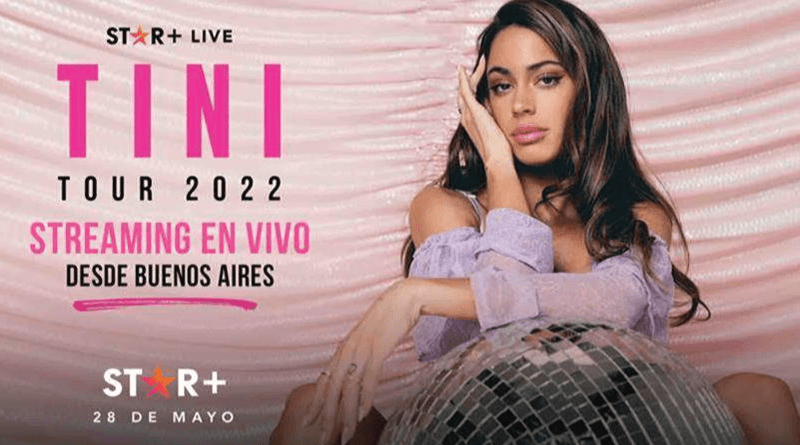 El primer “Star + Live Music” con el concierto “Tini Tour 2022 ...