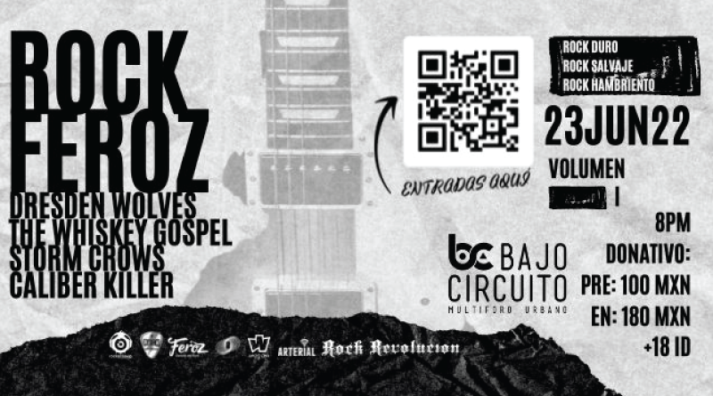 Rock duro, rock salvaje, rock hambriento, en Bajo Circuito | Robotto.mx