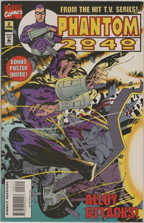 La serie animada Phantom 2040 celebra su 30 aniversario. | Robotto.mx