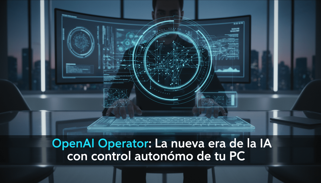 OpenAI Operator: La nueva era de la IA con control autónomo de tu PC ...